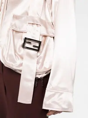 Fendi Ff Pocket-detail Jacket