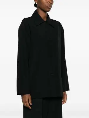 THE ROW Rigel Wool Shirt