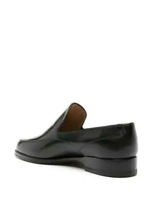 THE ROW Enzo Leather Loafers