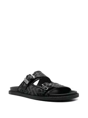 Fendi Ff-jacquard Sandals