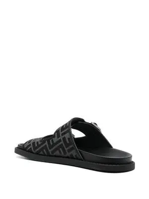 Fendi Ff-jacquard Sandals