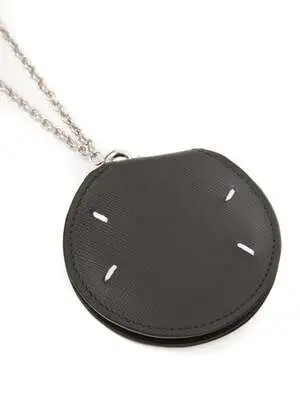 MAISON MARGIELA Mirror Leather Chain-pocket - Black