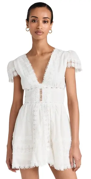 Peixoto Piper Mini Dress - White