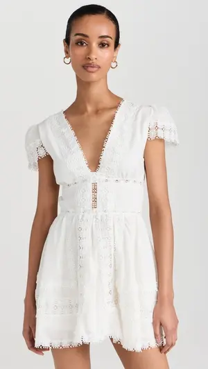 Peixoto Piper Mini Dress - White