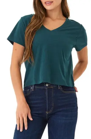 THREADS 4 THOUGHT Ada V-neck T-shirt - Serrano