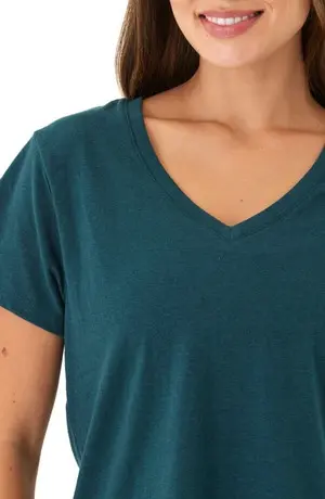THREADS 4 THOUGHT Ada V-neck T-shirt - Serrano