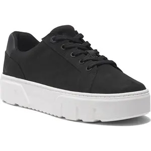 Timberland Laurel Court Platform Sneakers - Black Nubuck