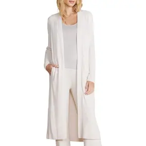 Barefoot Dreams CozyChic™ Ultra Lite® Open Front Cardigan Sand Dune