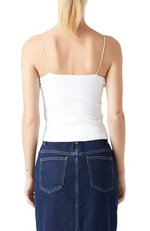 GREY LAB Jersey Camisole - White