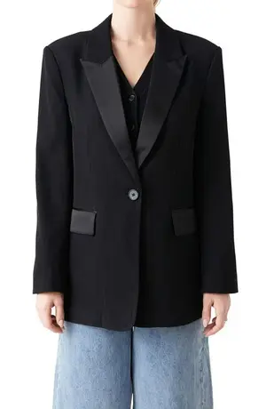 GREY LAB Oversize Tuxedo Jacket