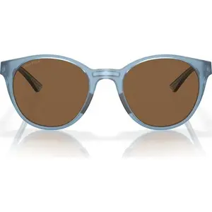 Oakley Spindrift Round Sunglasses - Blue/bronze