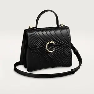 Cartier Cartier Panthère De Cartier Handle Bag - Black