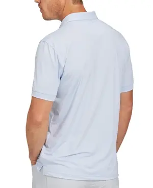 Mizzen+main Versa Short Sleeve Polo - Sky Solid