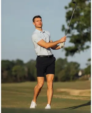 Mizzen+main Versa Short Sleeve Polo - Sky Solid