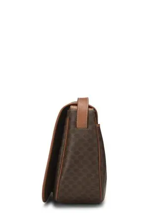 Celine Coated Canvas Macadam Messenger Bag