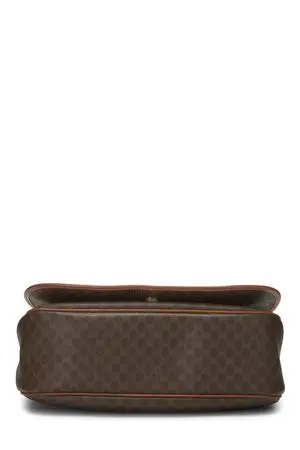 Celine Coated Canvas Macadam Messenger Bag