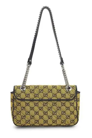Gucci Gg Canvas Marmont Shoulder Bag