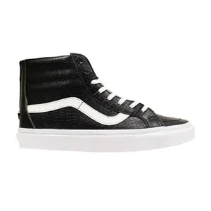 VANS Sk8-hi Zip Ca 'croc Leather - Black