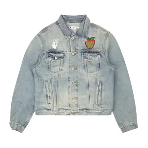 Off-White Apple Slim Denim Jacket