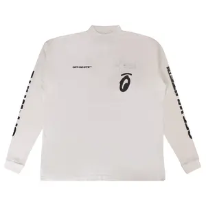 Off-White Split Arrow Mock Neck T-shirt