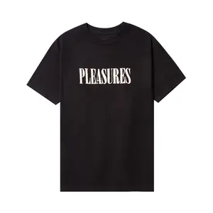 PLEASURES Tickle Logo T-shirt - Black