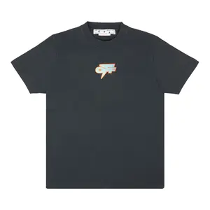 Off-White Degrade Thunder Slim Short-sleeve Tee 'outerspace - Black