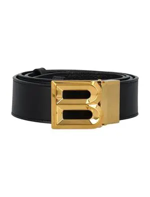 Bally B-bold 35 Belt - Black+oro