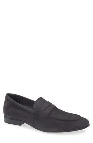 Nordstrom Knox Flexible Penny Loafer - Grey Depths