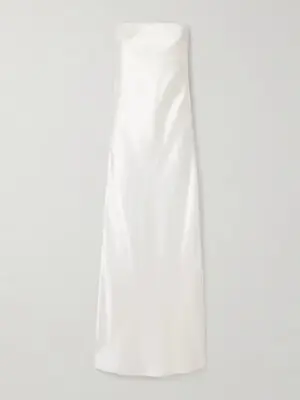 SALON 1884 Net Sustain Linea Silk Gown