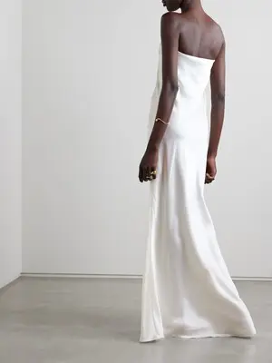 SALON 1884 Net Sustain Linea Silk Gown