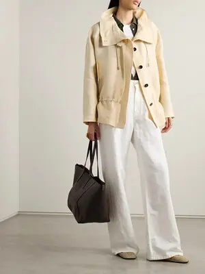 Loro Piana Oversized Linen Jacket