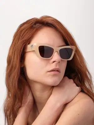 Palm Angels Sunglasses - Sand