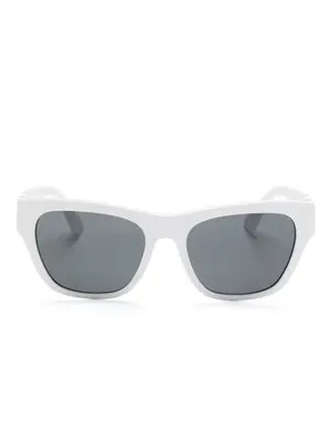 Versace Medusa Rectangle Sunglasses - Black