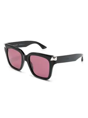 Alexander McQueen Oversized Sunglasses - Black