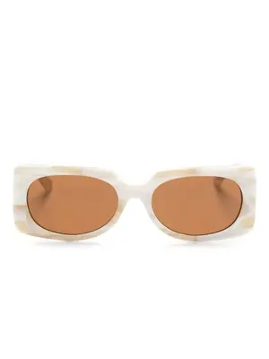 Michael Kors Rectangle Sunglasses - Neutrals