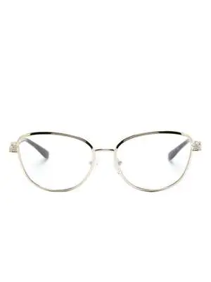 Michael Kors Cordoba Cat-eye Frame Glasses - Gold