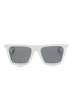 Versace Greca Square-frame Sunglasses - White
