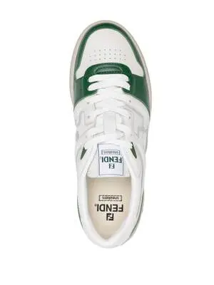 Fendi X Stefano Pilati Match Sneakers - White