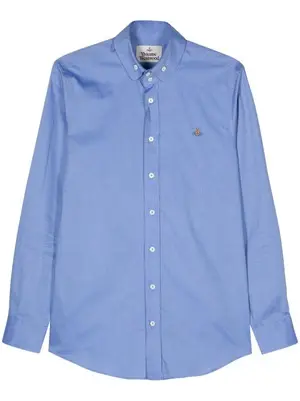 VIVIENNE WESTWOOD Orb-embroidered Shirt