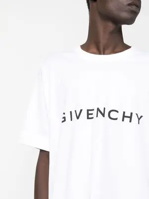 Givenchy Archetype Drop-shoulder T-shirt - White