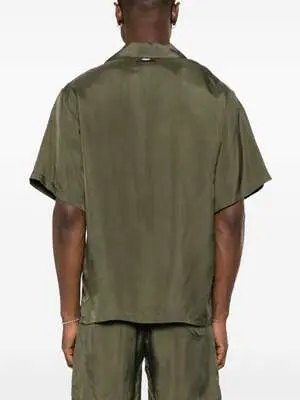 MSGM Logo-embroidered Shirt