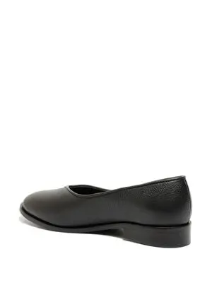 STUDIO CHOFAKIAN Leather Ballerina Shoes