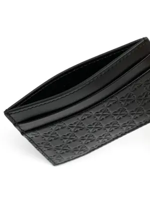Off-White Monogram Leather Cardholder