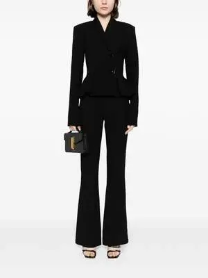 Tove Peplum-waist Single-breasted Blazer