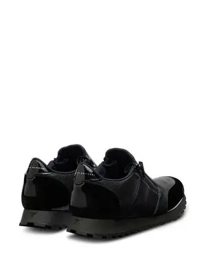 GIUSEPPE ZANOTTI Ilde Run Double-zip Low-top Sneakers - Black
