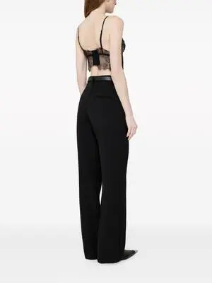 ANINE BING Lace Scallop-hem Bralette