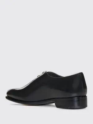 DOUCAL'S Leather Oxford Shoes - Black