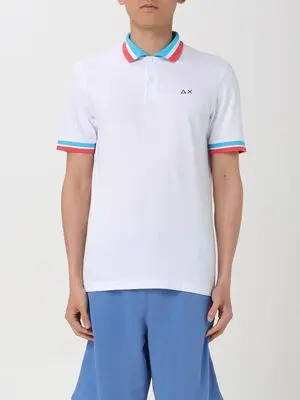 SUN 68 Polo Shirt - White