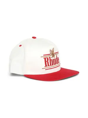Rhude Logo-embroidered Cap - Neutrals