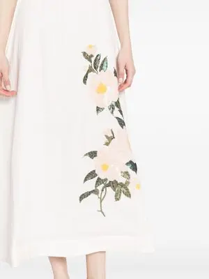 Zimmermann Natura Flare Midi Skirt
